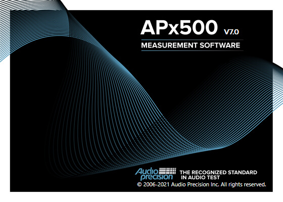 APx500 - oprogramowanie Audio Precision