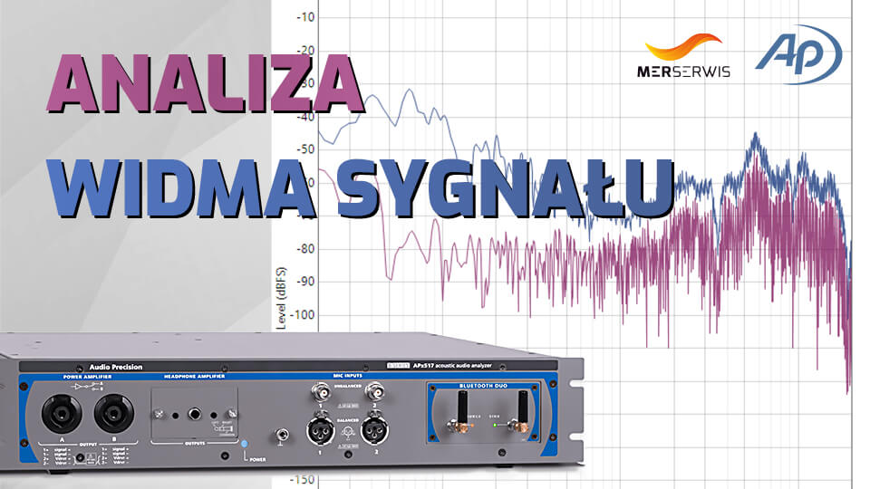 Analiza widma sygnału w oprogramowaniu APx500